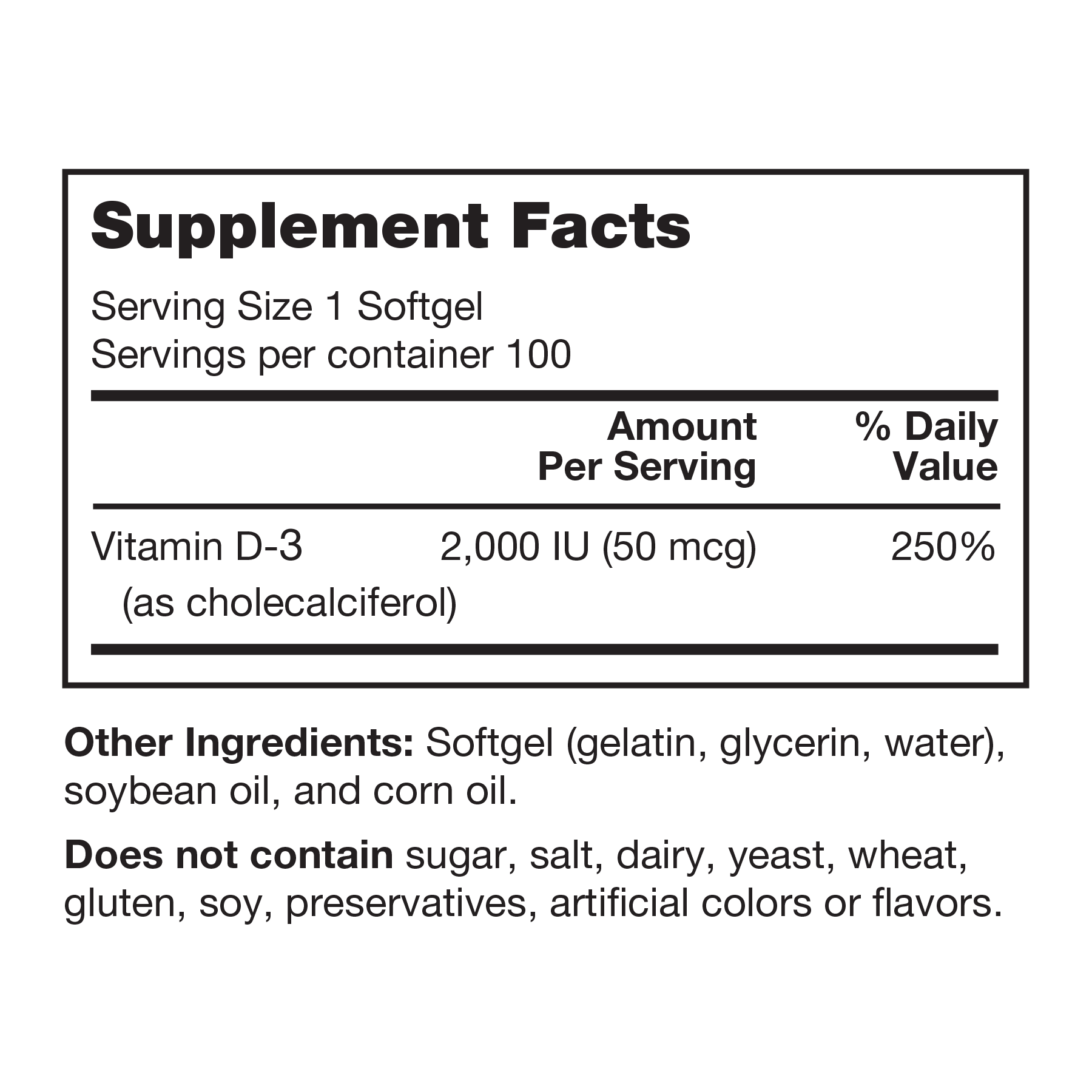 Vitamin D3 – NutraBloom